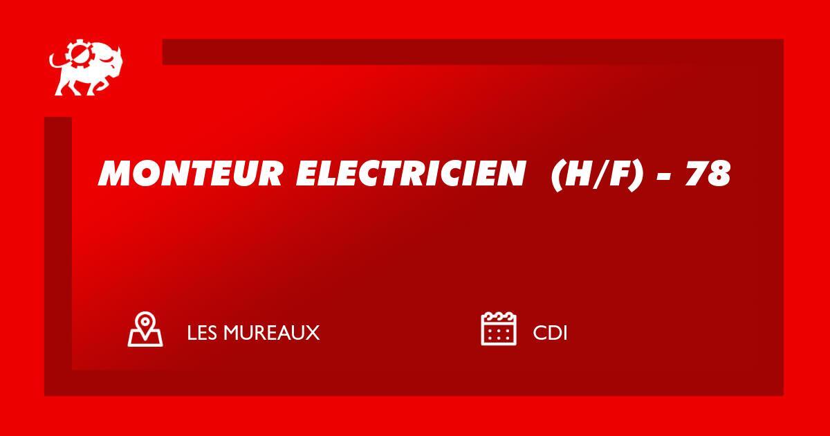 Monteur Electricien (H/F) - 78 | DERICHEBOURG Multiservices